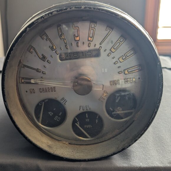 Other | Rat Rod 195 Nash Uniscope Gauge Cluster All Original Great ...